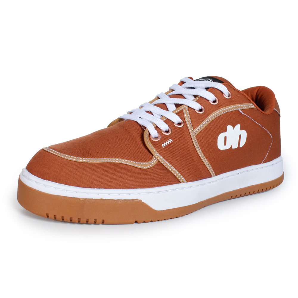 Tênis Casual Done Head Force Marrom Masculino | Gaston