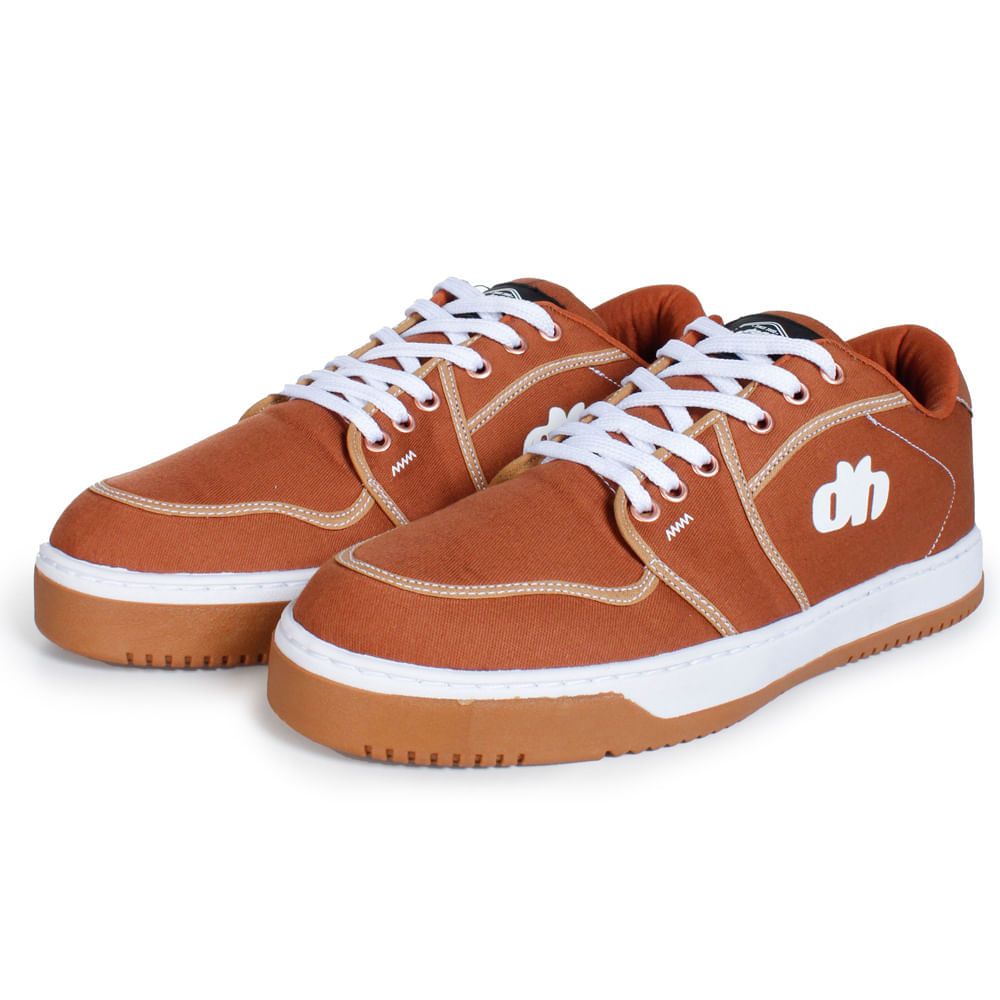 Tênis Casual Done Head Force Marrom Masculino | Gaston