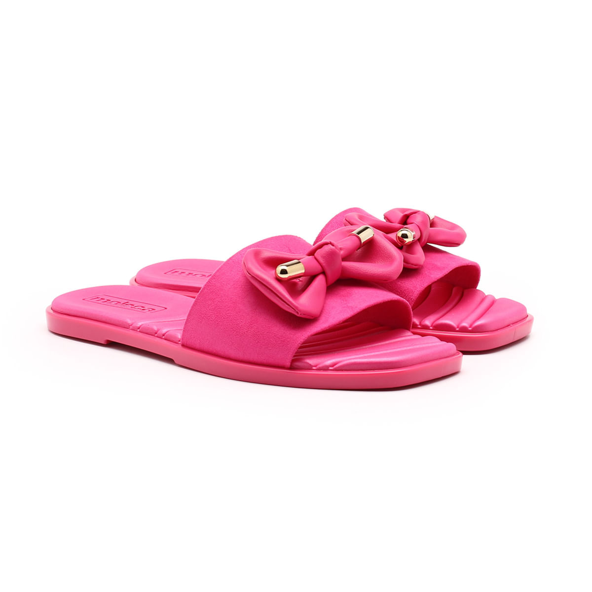 Chinelo Rosa Slide Laço Moleca Rosa - Gaston | Gaston
